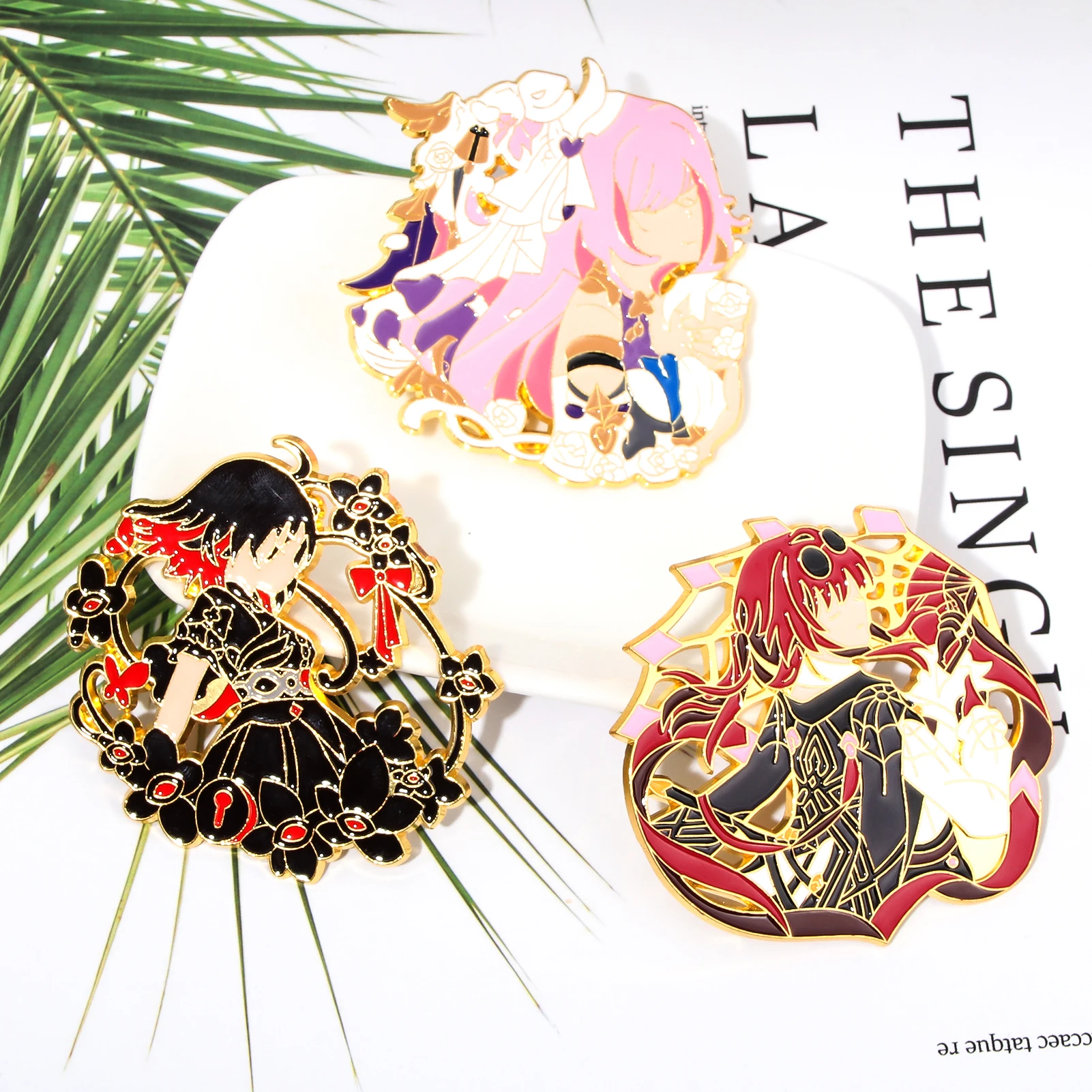 Juego-Honkai-Star-Rail-Pin-Kafka-Elysia-Metal-Badge-Fashion-Cosplay ...