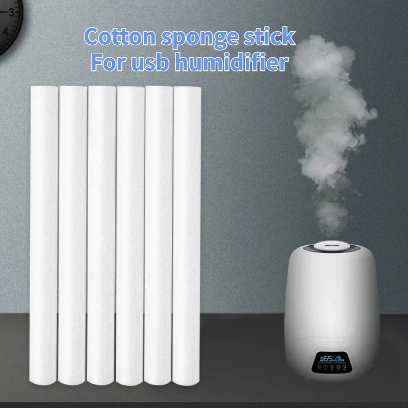10-PCS-6-7-8mm-Humidifier-Filter-Cotton-Swab-Core-USB-Air-Ultrasonic ...