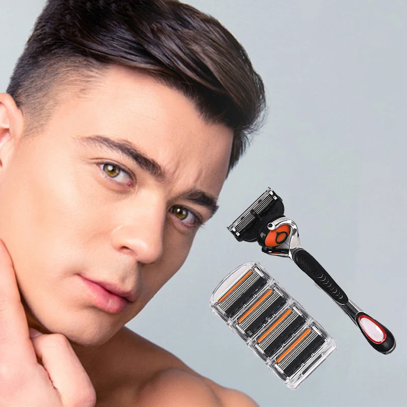 5-Layer-Razor-Blades-Replacement-Blades-Manual-Wet-Shaving-Safety-Razor ...