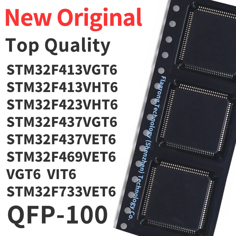 Chip-para-STM32F413VGT6-STM32F413VHT6-STM32F423VHT6-STM32F437VGT6-STM32F437VET6-STM32F469VET6 ...