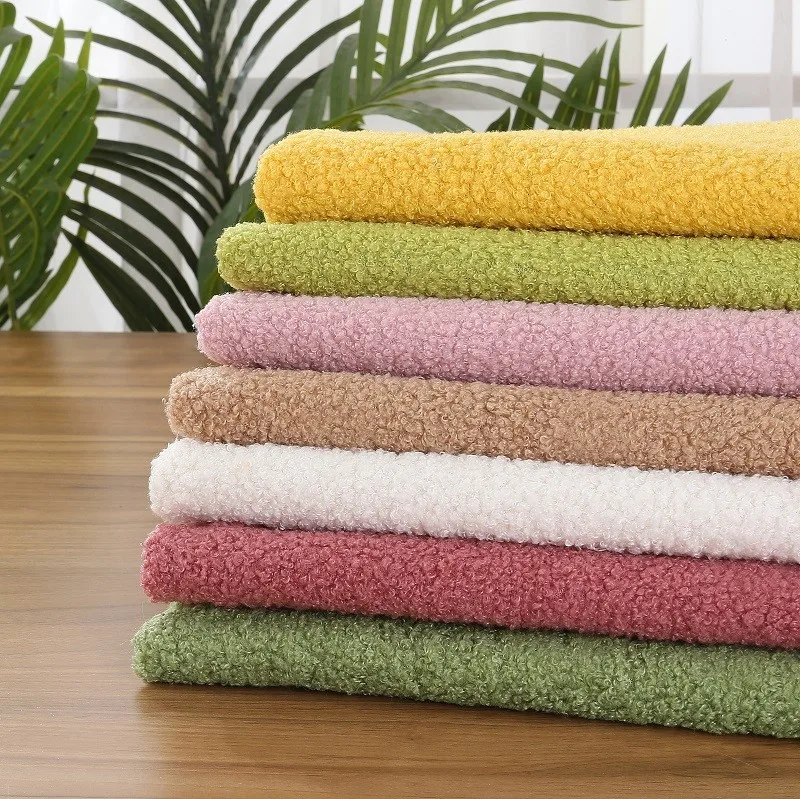 160cm-Wide-Teddy-Velvet-Small-Grain-Lamb-Cashmere-Fabric-Imitation ...