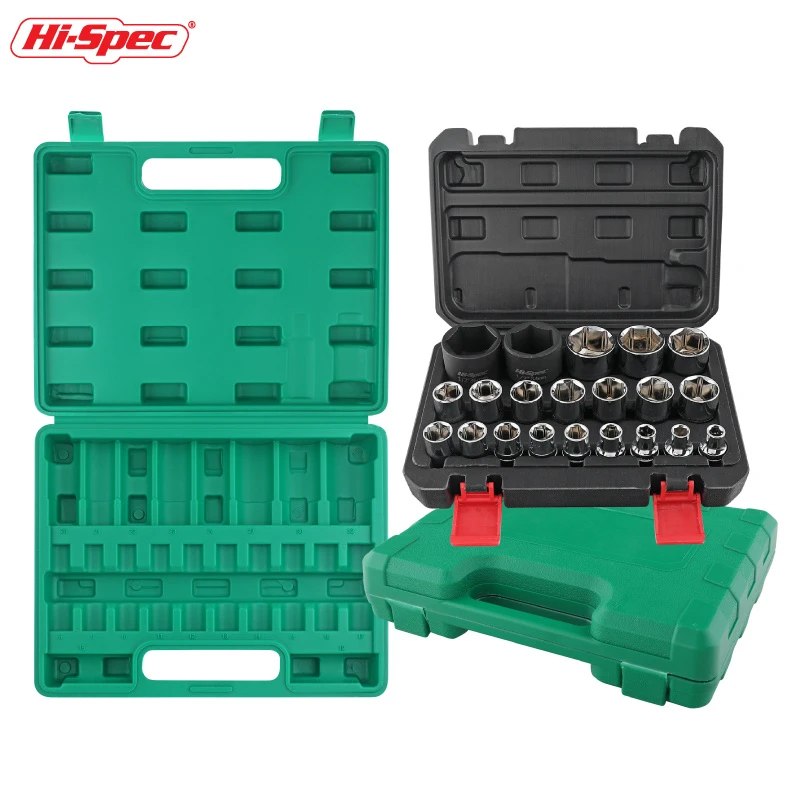10/19/21pcs Empty Socket Storage Case Socket Set Metalworking Tool ...