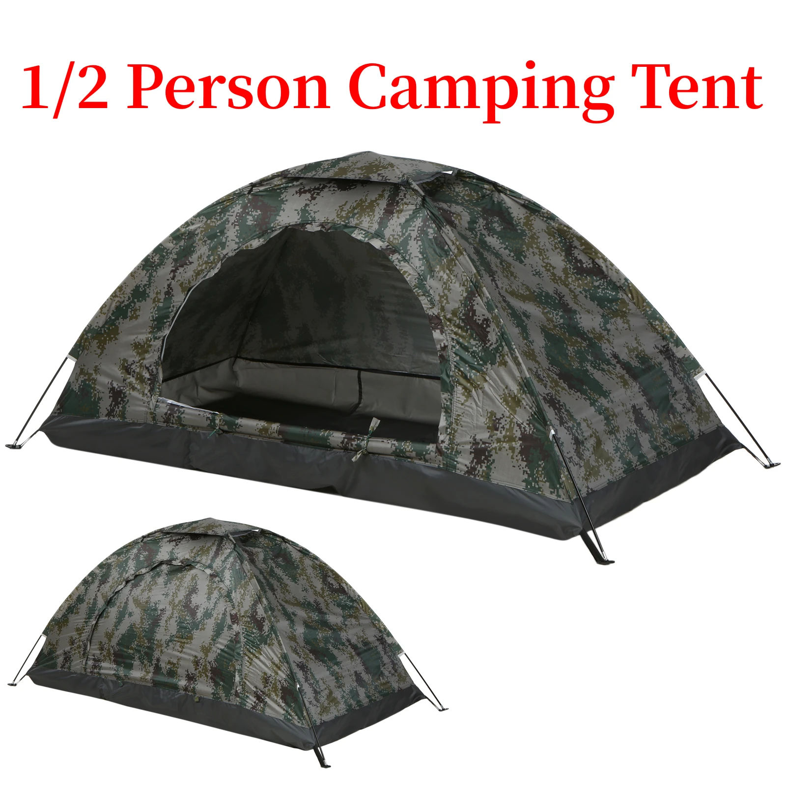 Camouflage-Ultralight-Camping-Tent-ice-fishing-Tent-Anti-UV-Camping ...