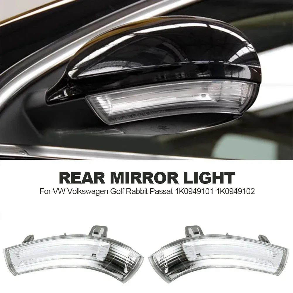 Car Side Repeater Lamp Rear View Mirror Turn Signal Light for VW Passat ...