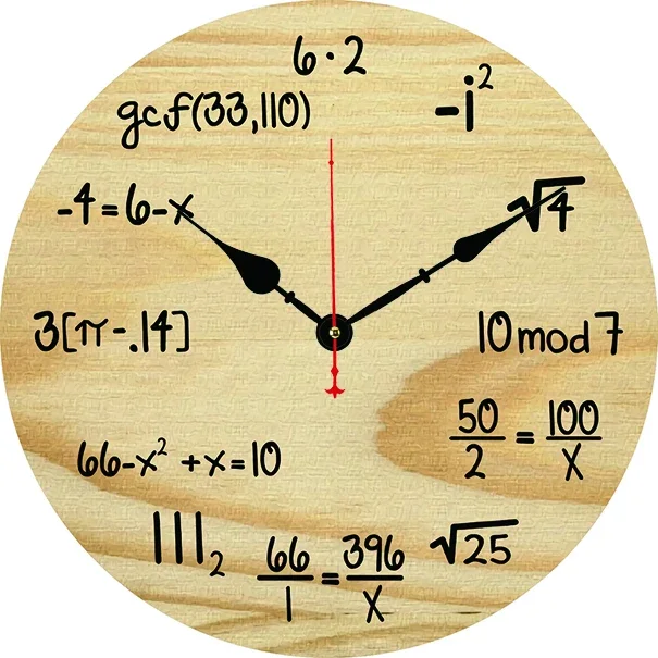 Mathematical-Formulas-Wall-Clock-Modern-Design-Living-Room-Bedroom ...