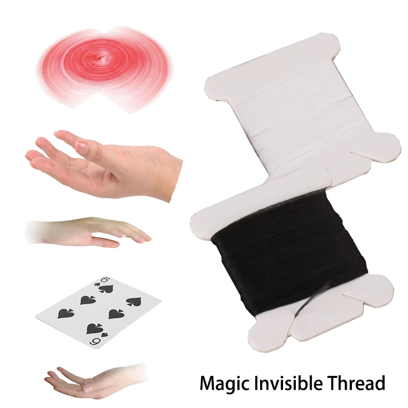 Strong-Elastic-Stretch-Invisible-Thread-Magic-Tricks-Accessories-for ...
