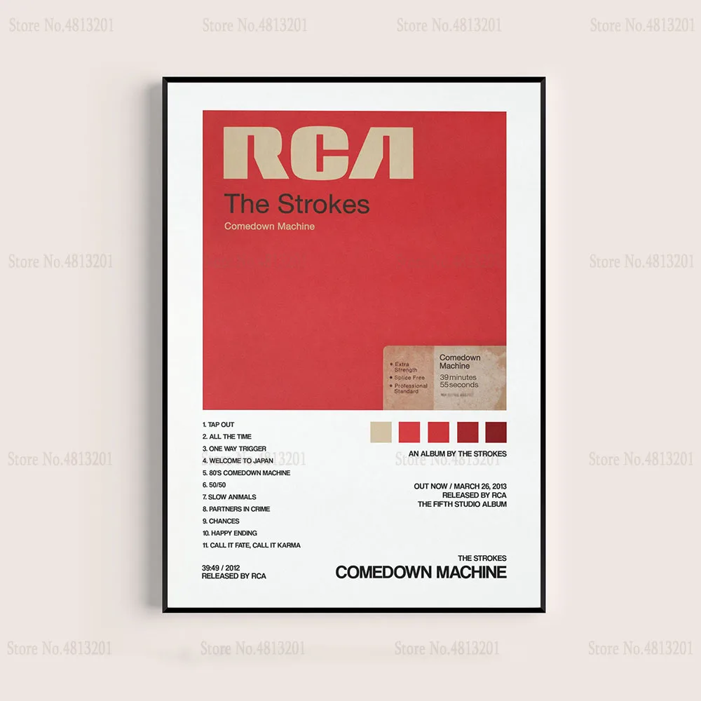 The Strokes Comedown Machine Album Cover