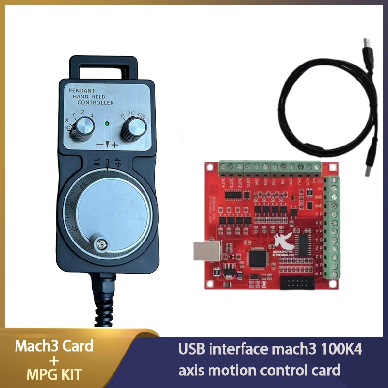CNC-Machining-Kit-cnc-control-card-USB-interface-mach3-100K-4axis ...