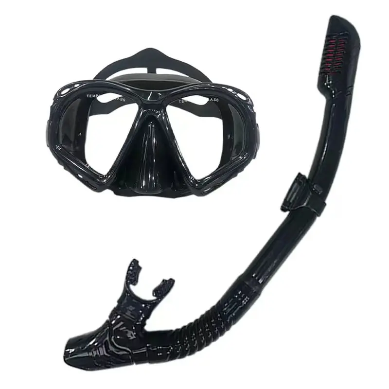 HB-Diving-Mask-Adult-snorkeling-kit-Silicone-skirt-and-anti-fog-goggles ...