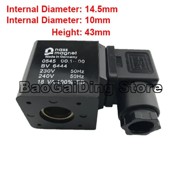 Bobina-de-v-lvula-solenoide-Nass-0545-00-1-00-BV5802-24VDC-20W-AC220V ...