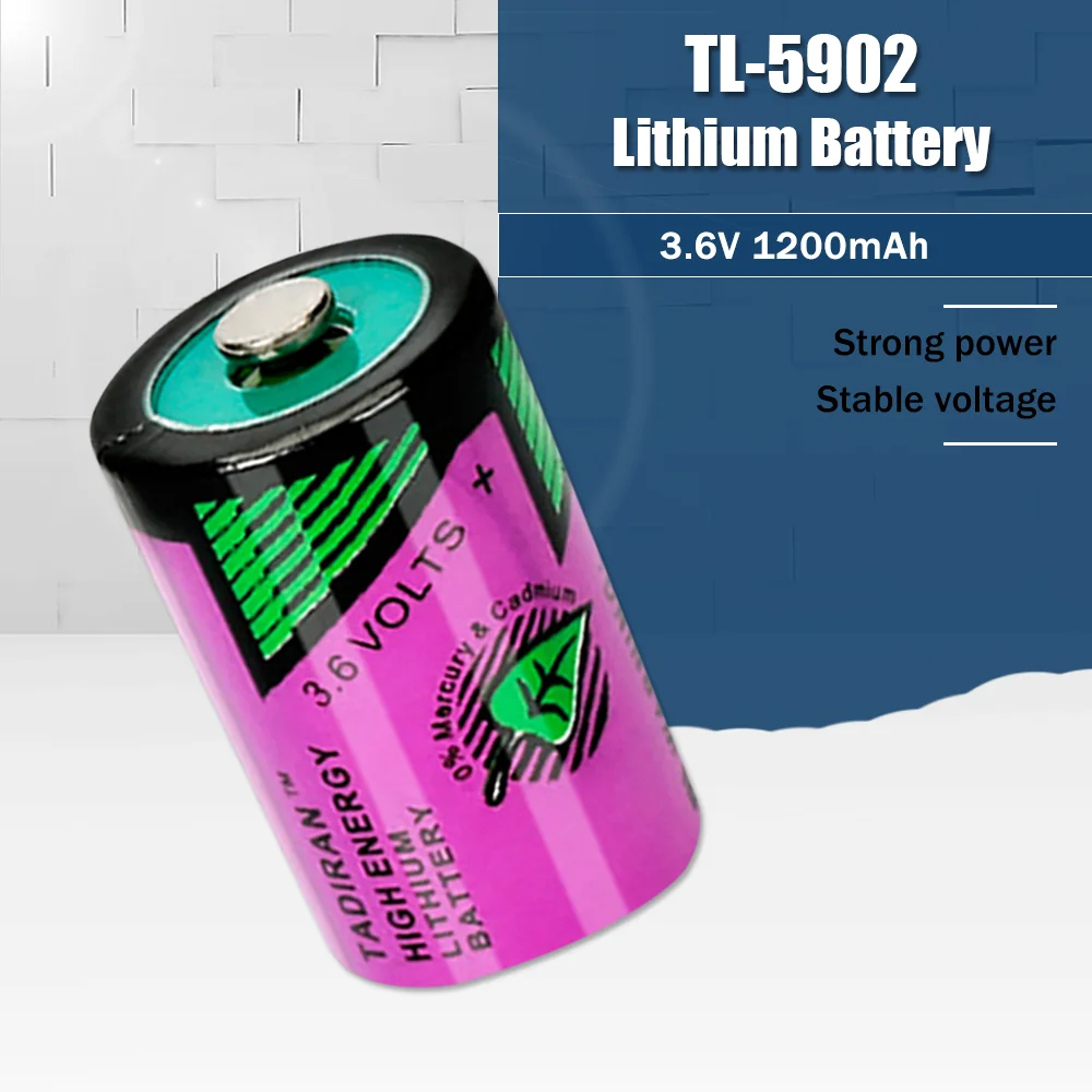 1PCS-3-6V-1200mAh-TADIRAN-TL-5902-1-2AA-ER14250-LS14250-SL350-14250 ...