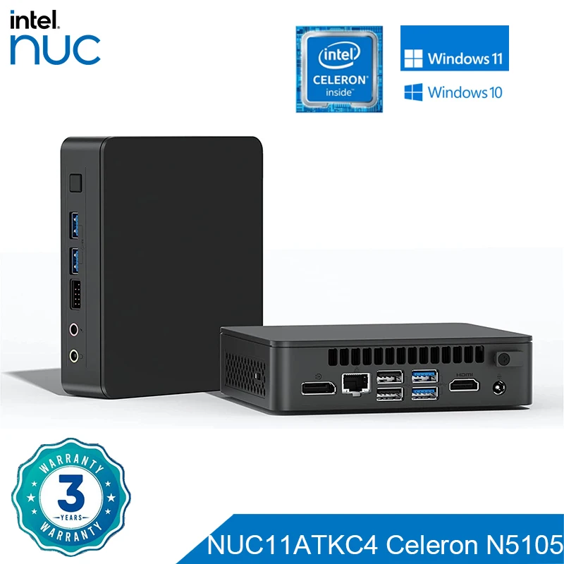 Intel-NUC-Mini-PC-Celeron-N5105-Processor-4-Core-2-0-2-9GHz-UHD ...