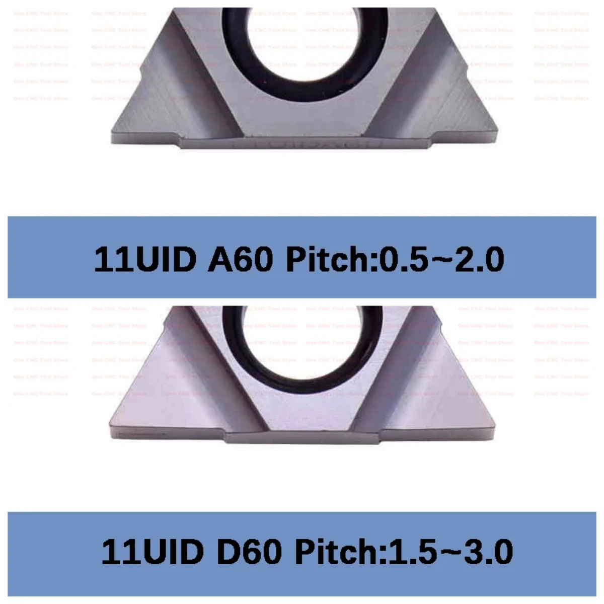 10pcs/box CNC Thread 11UID A60 D60 C60 16UID H60 Deep Hole Carbide ...