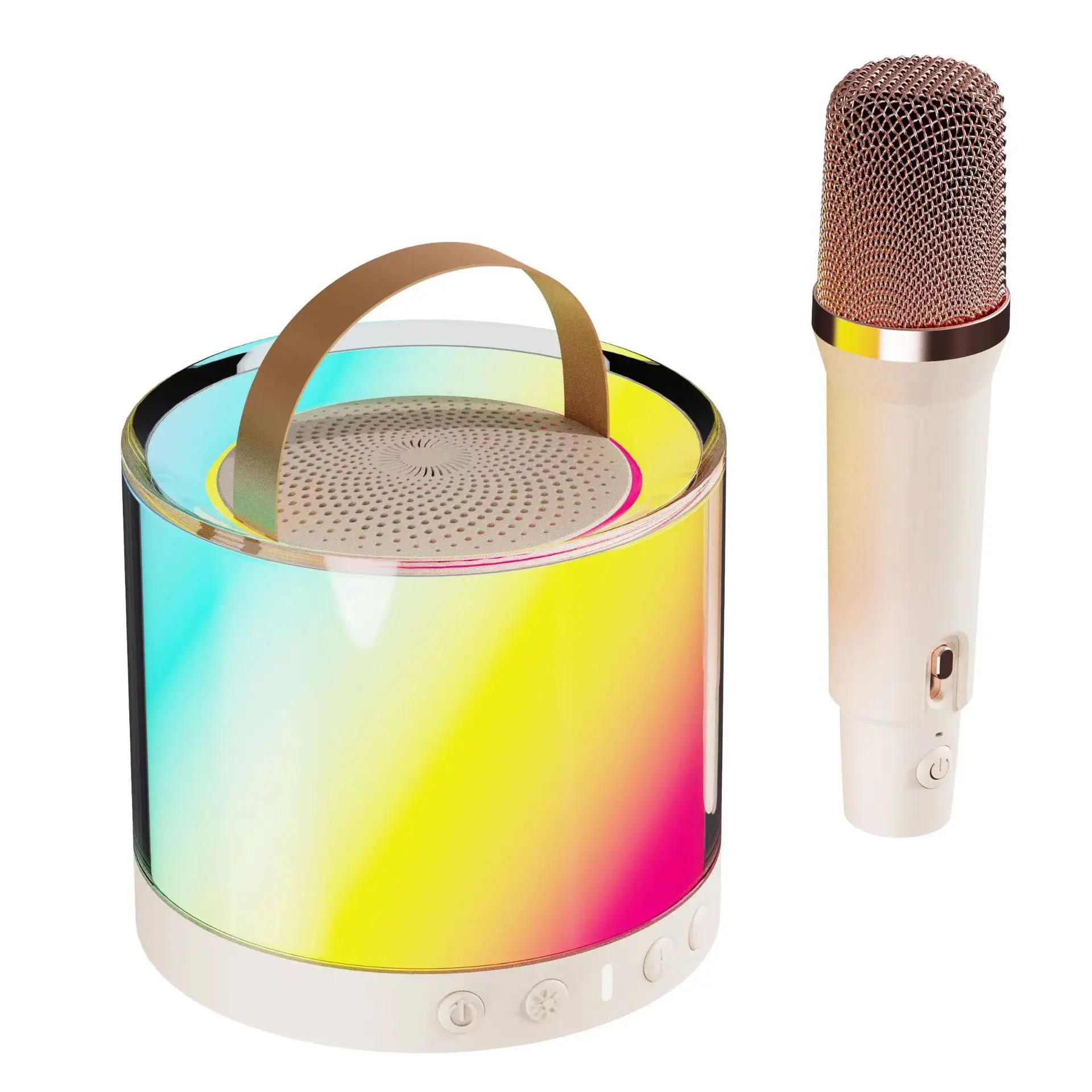 New-K52-Wireless-Bluetooth-Speaker-Multifunction-with-2-Microphone-RGB-Portable-Music-Player ...