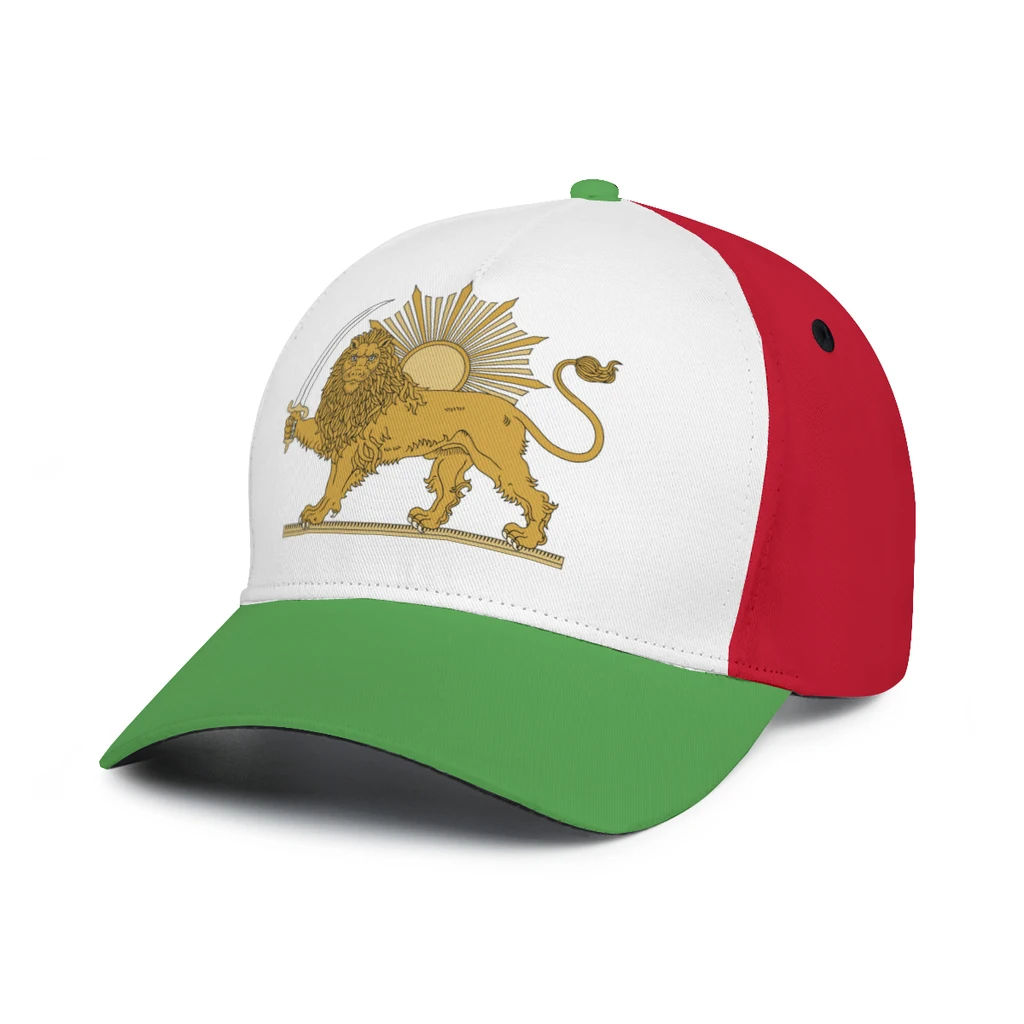 Emblem-of-Iran-Lion-and-Sun-Flag-3D-Printed-Sun-Baseball-Cap-Breathable ...