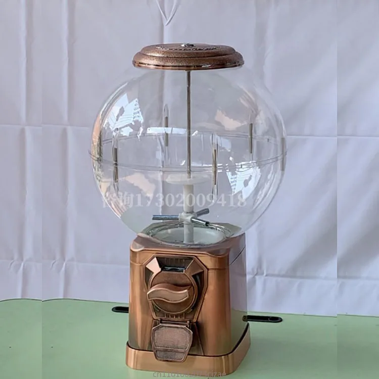 Small commercial desktop round egg twister, coin-operated toy machine ...
