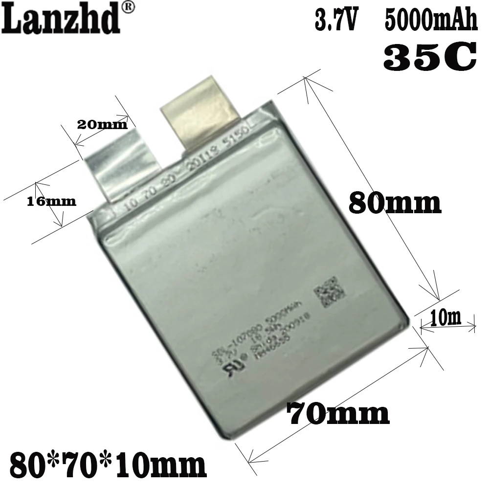 1-10pcs-3-7V-Batteries-107080-117080-35C-70C-Battery-For-Starting-power ...