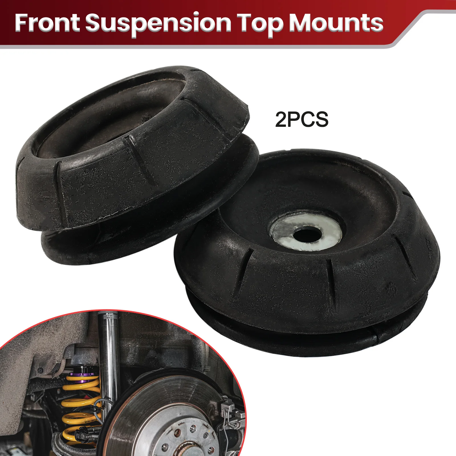 Strut Mount Suspension Top Front Right / Left Rubber For Opel Zafira ...
