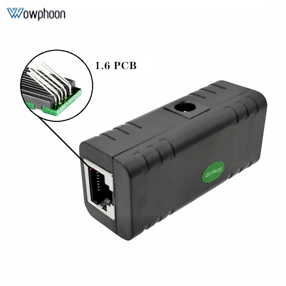 Gigabit Passive POE Power Supply Module Splitter AP Bridge Power Supply Box DC12 52V injector ...