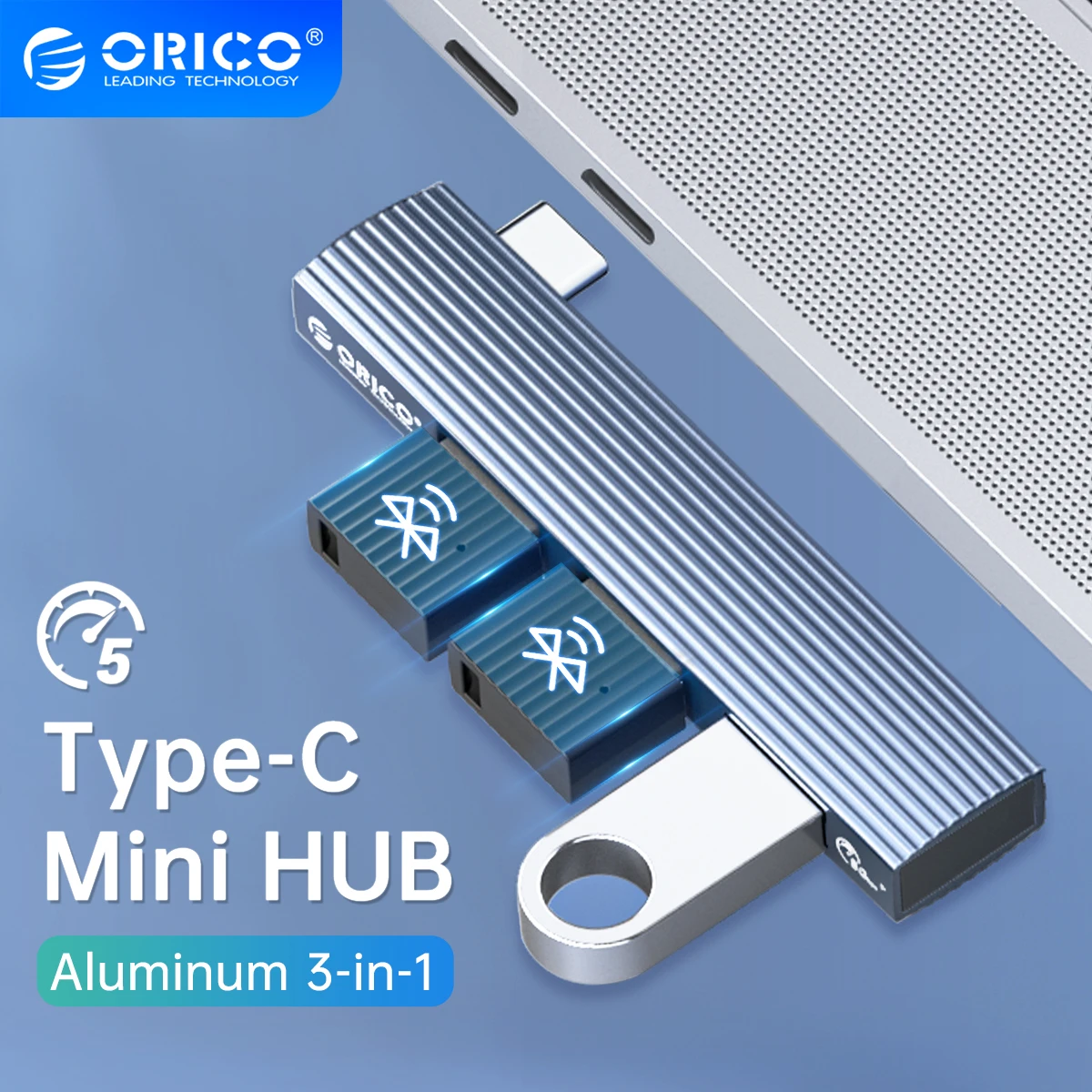 ORICO usb c um adaptador usb USB 3.0 divisor 3 portas HUB hub estación ...