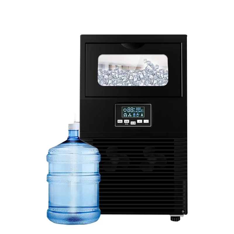 40kg-24H-WZB-40F-200W-220V-Electric-Square-Automatic-Ice-Cube-Machine ...