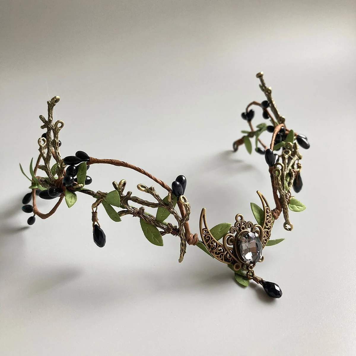 Handmade-Woodland-elf-Tiara-Elven-Headpiece-Fairy-Crown-Forest-Elvish ...