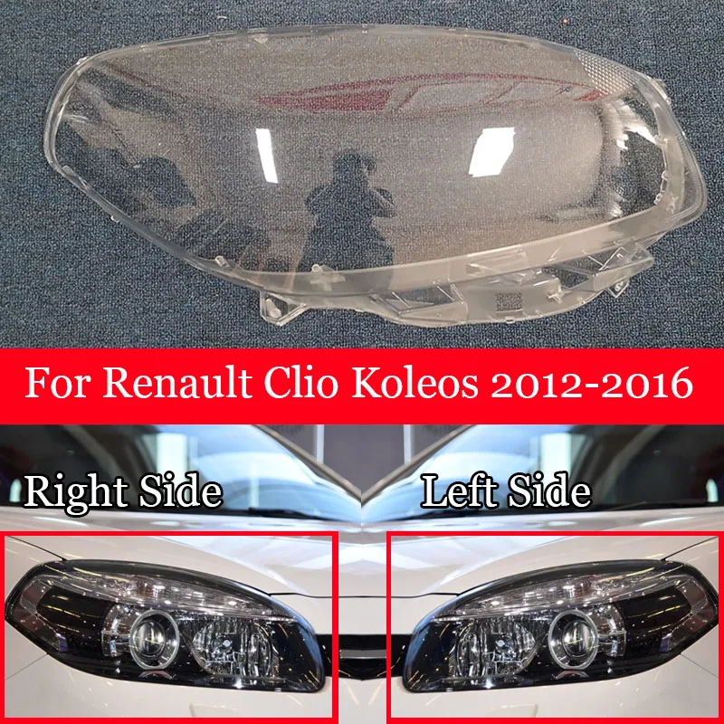 Car-Replacement-Auto-Shell-Car-Headlamp-Lens-For-Renault-Clio-Koleos ...
