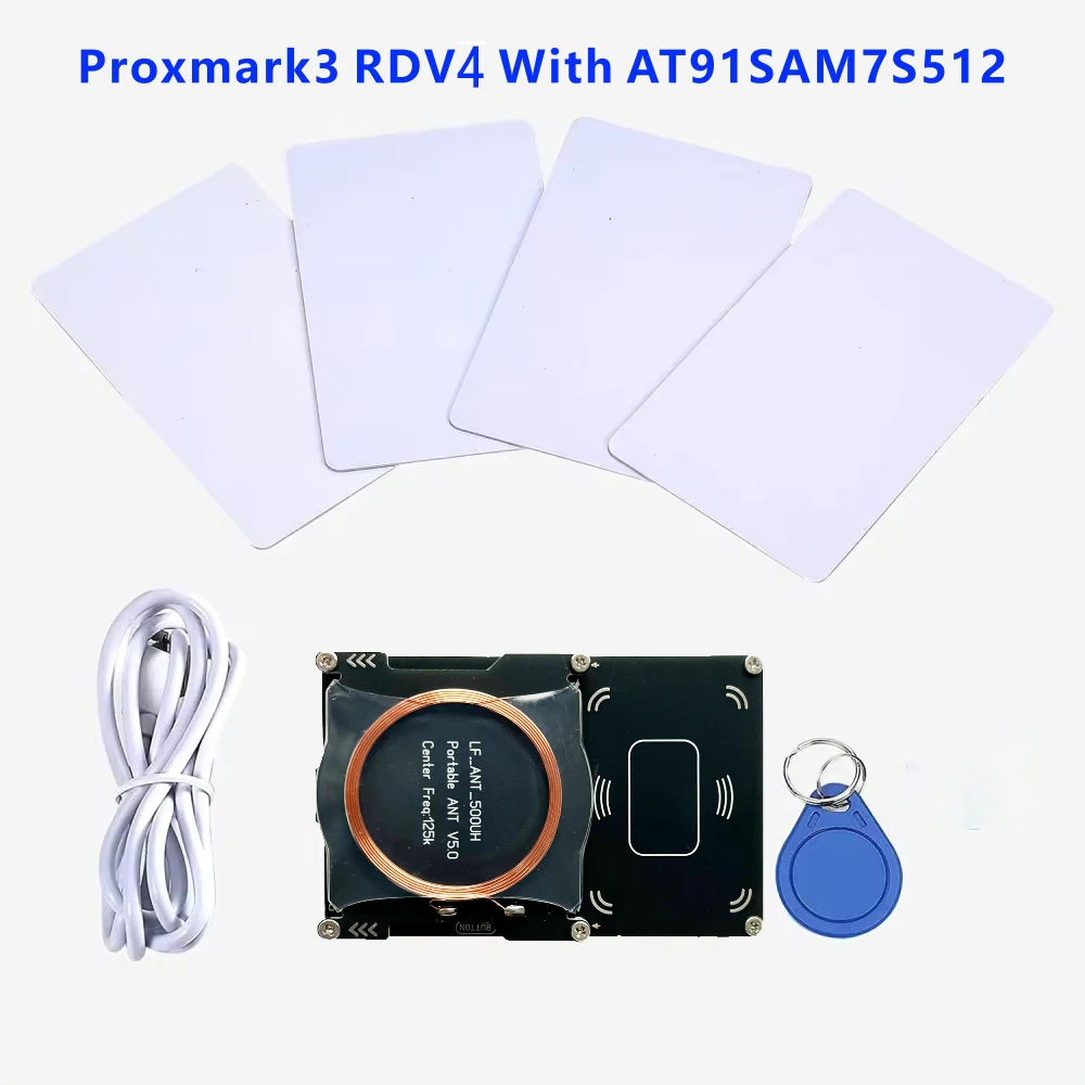 Proxmark3-512M-5-0-RFID-Card-Reader-IC-ID-Key-SPI-FLASH-Chip-Copier ...