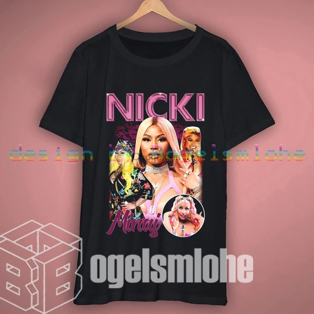 Nicki Minaj 90s Retro Vintage Bootleg T Shirt New Unisex Size T Shirt ...