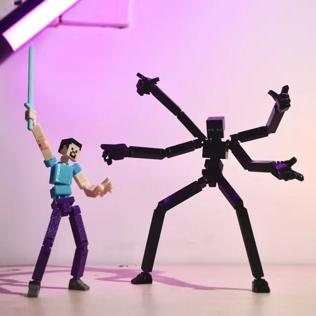 Minecraft Papercraft Mutant Skeleton