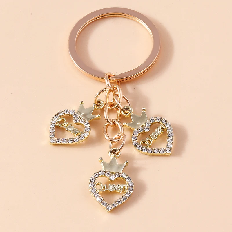 Cute-Crystal-Love-Heart-Pendants-Keychains-Souvenir-Gifts-for-Women-Men ...