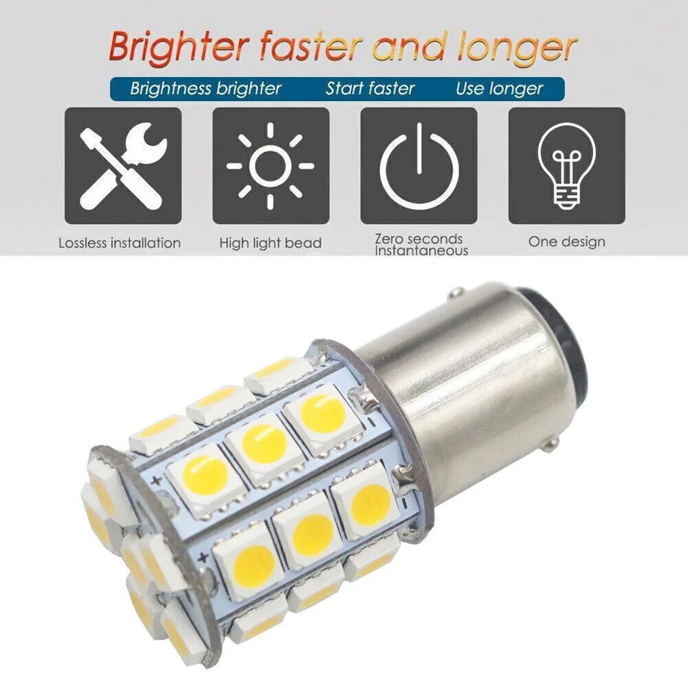 Parts-LED-White-Cabin-Marine-Inner-Lights-Bulbs-1004-1076-1142-27-SMD ...