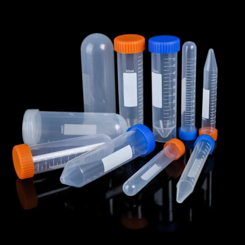 Tubes à centrifugeuse en plastique de laboratoire 10/15/25/50/100/120ml ...