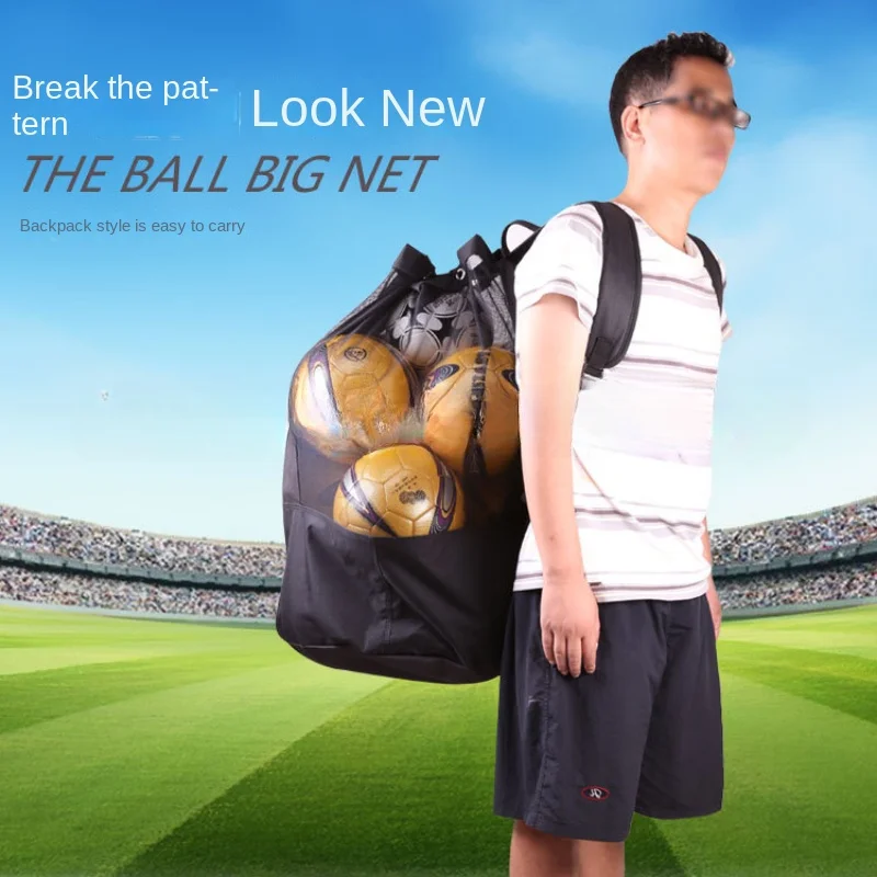 Mesh-Bag-Adjustable-Drawstring-Soccer-Storage-Bags-Waterproof-Sports ...
