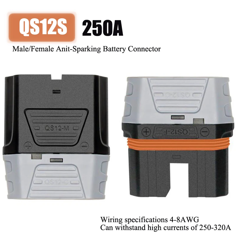 QS12-S-Anti-Fa-sca-Alta-Corrente-Conector-Da-Bateria-De-L-tio-De-Pot ...