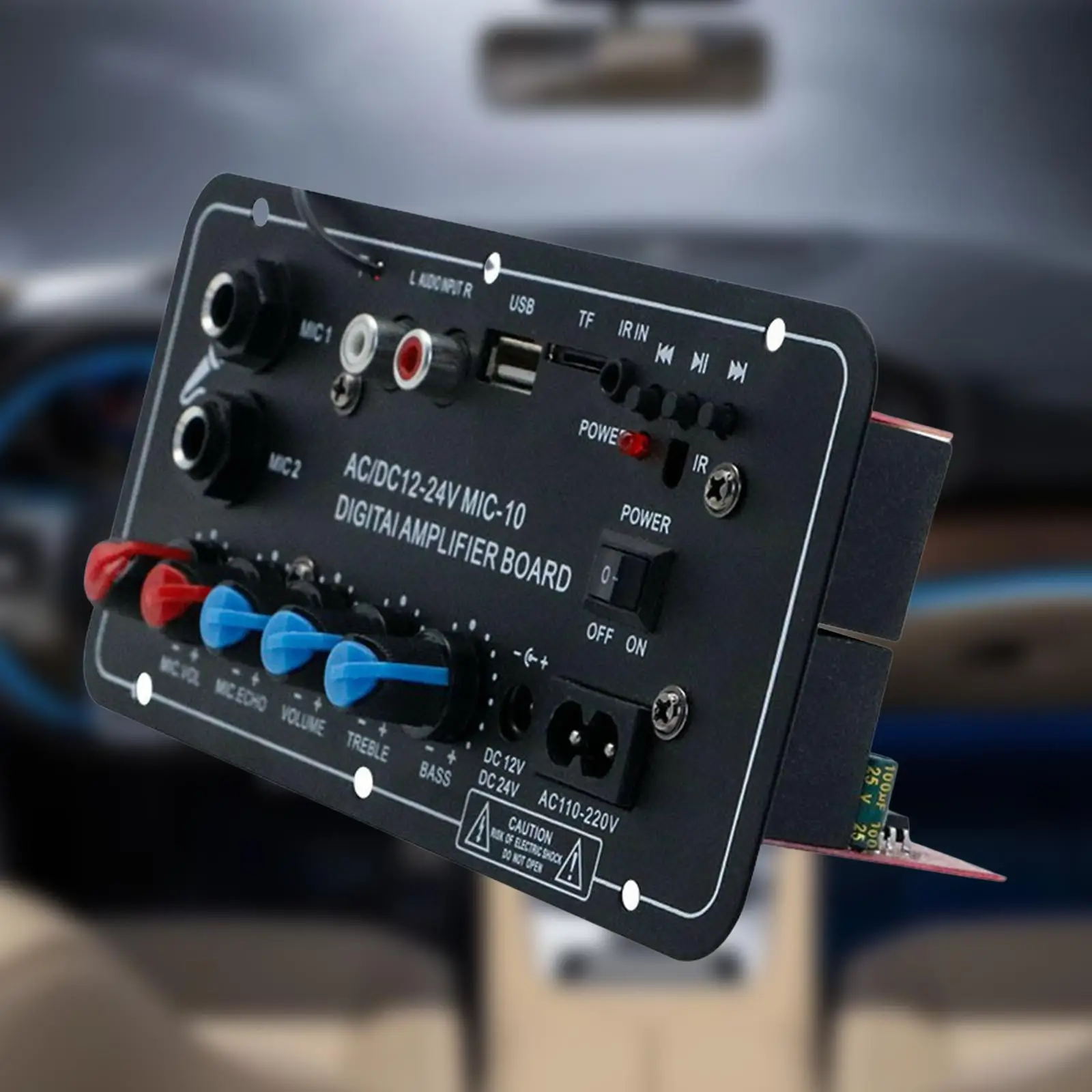 Amplifier Board Stereo Subwoofer Control HiFi Module Bluetooth for DIY ...