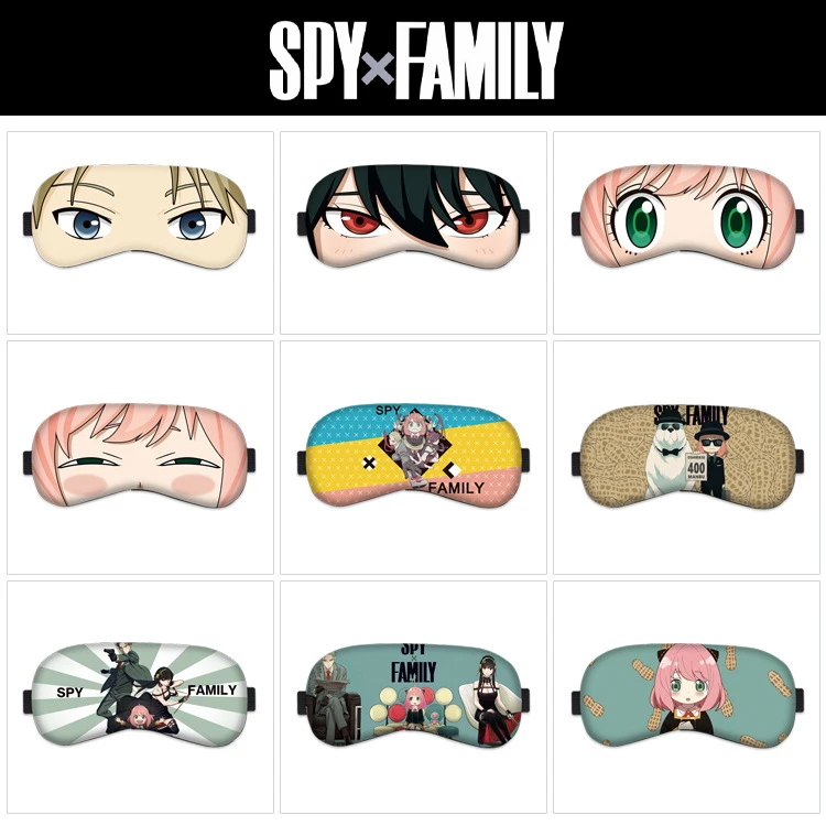Spy×Family Anime Anya Yor Loid Bond Forger Figures Sleeping Cartoon ...