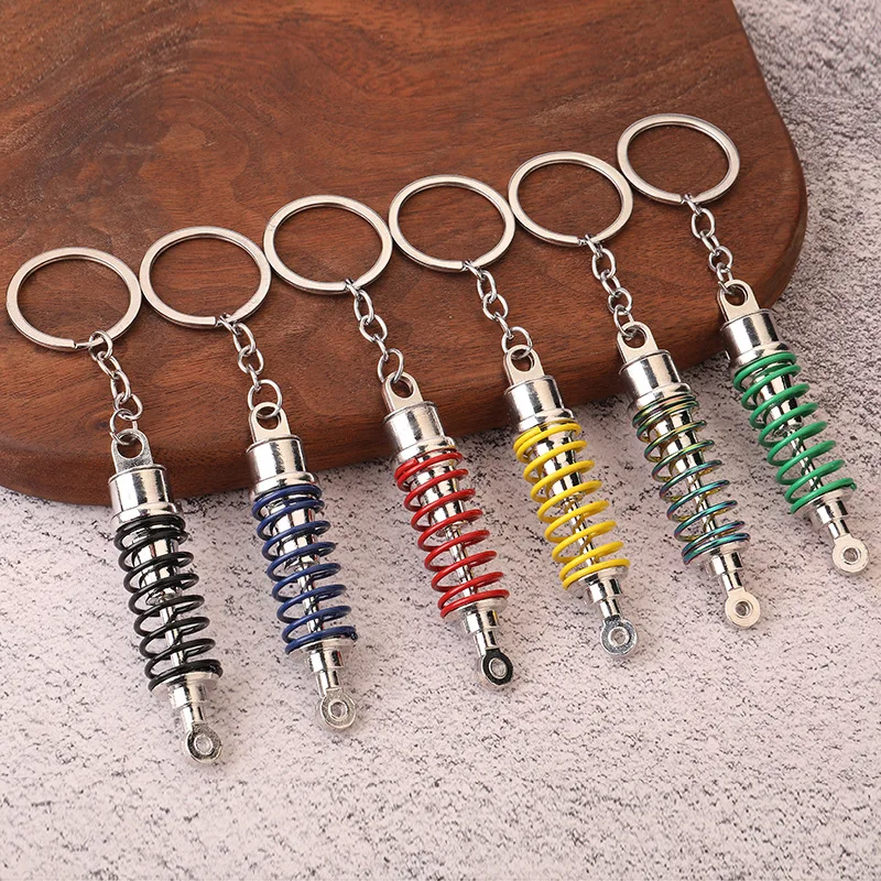 Hot-Coilover-Spring-Car-Part-Shock-Absorber-Keyring-Alloy-Keychain ...