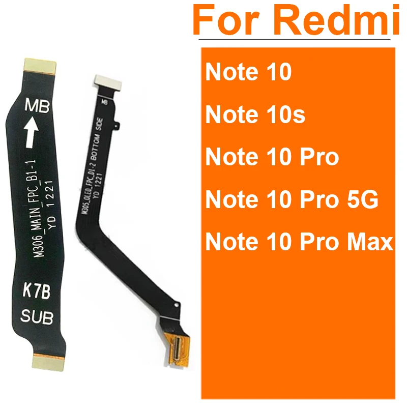 LCD-Motherboard-Connector-Flex-Cable-For-Xiaomi-Redmi-Note-10-Note-10S ...