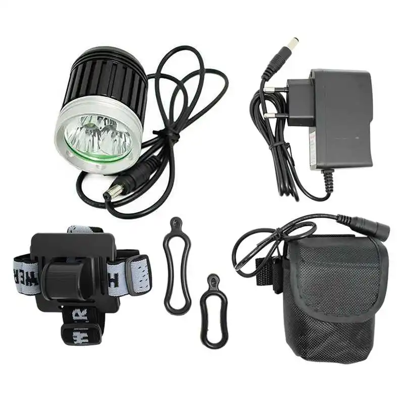 5000 Lumens Xml T6 Led Bicycle Light Lantern Road Mountain Bike ...