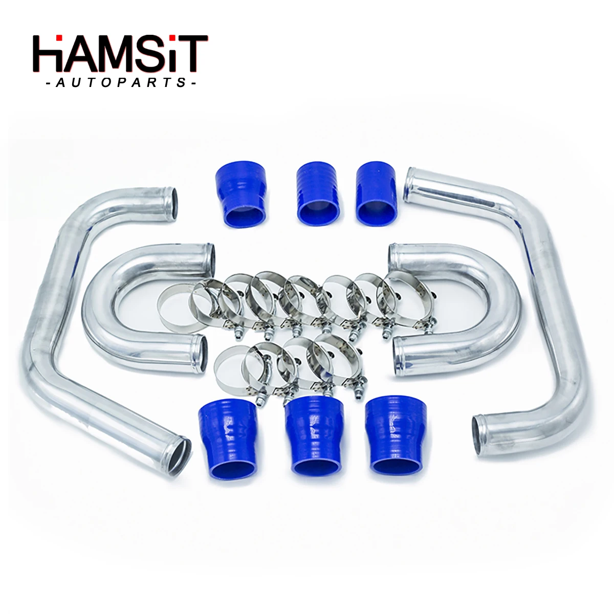 Hamsit Universal Intercooler Piping Kit For Go Kart ATV Superbike Snow ...