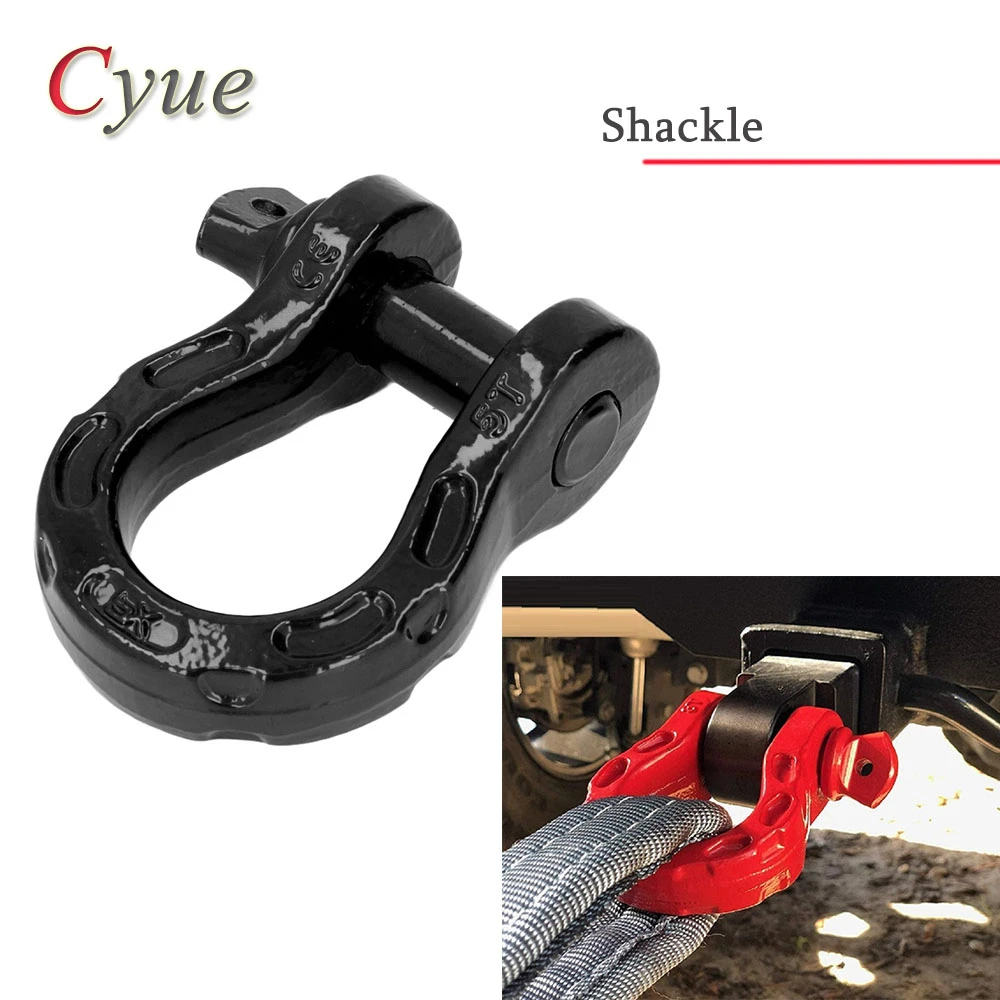 シャックル3/4 "uタイプシャックル39600lbsステープフォードヘビーオフロードカーの安定性。| | - AliExpress