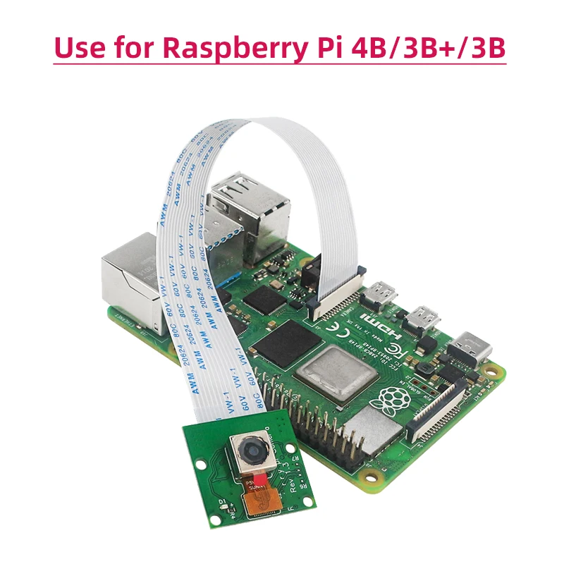 Módulo De Câmera Af Raspberry Pi 5mp Ov5647 Foco Automático 65 ...