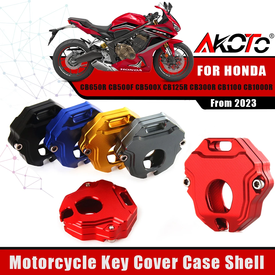 Motorcycle-Key-Cover-Case-Shell-Keyring-For-HONDA-CB-CBR-CB650R-CB500F ...