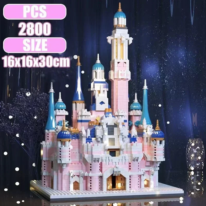 Disney-Dream-Princess-Castle-Small-Particle-Block-Children-s-Assembly ...