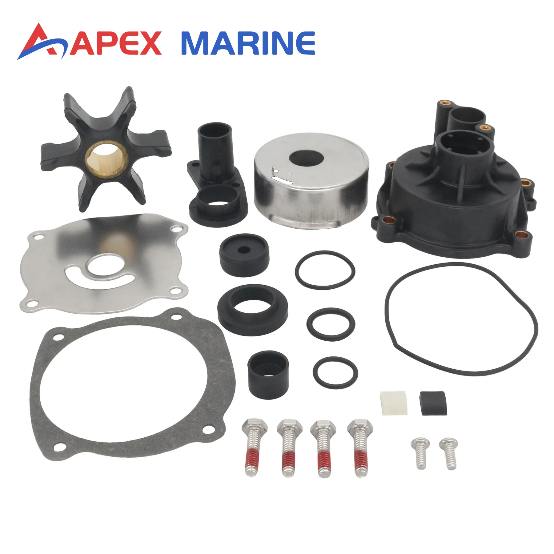Water Pump Repair Kit Fits Sierra 18-3390 18-3392 GLM 12102 12104 ...