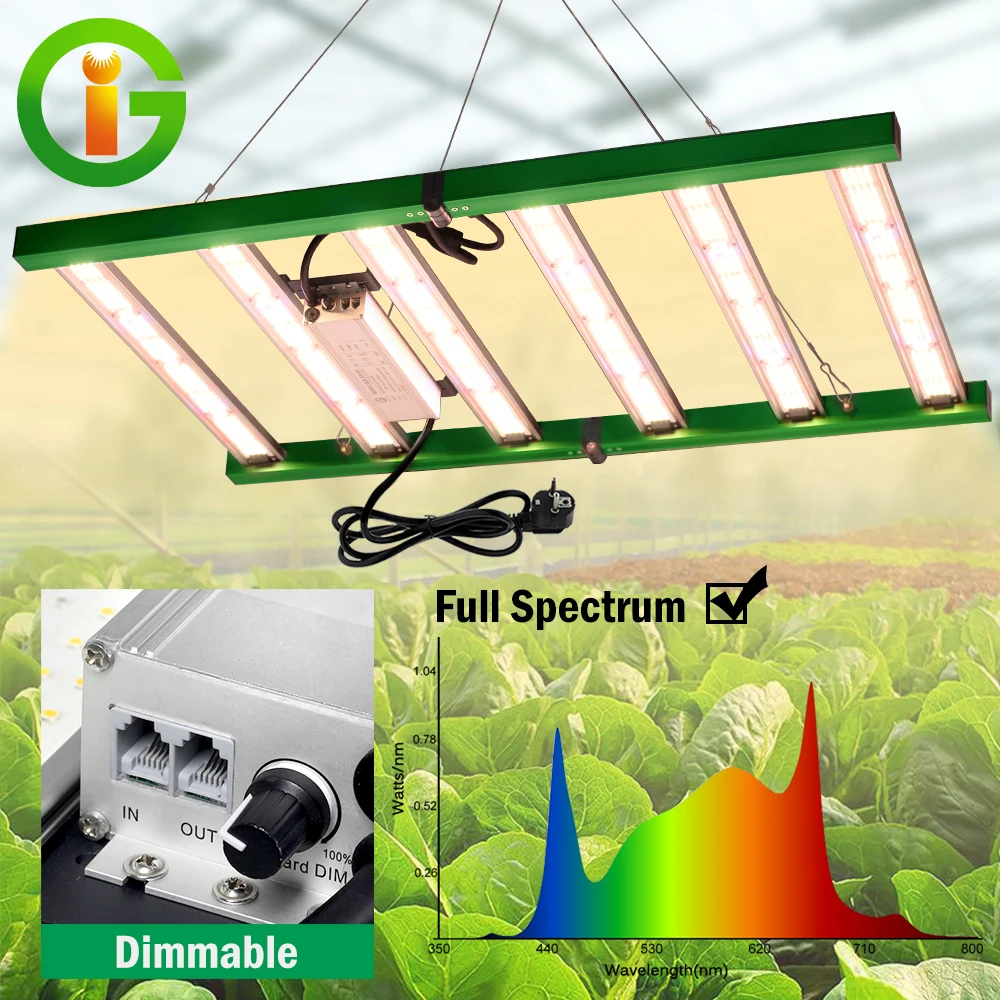 240W 320W 650W 800W 1000W 1200W LED Grow Light Foldable SMD3030 with ...
