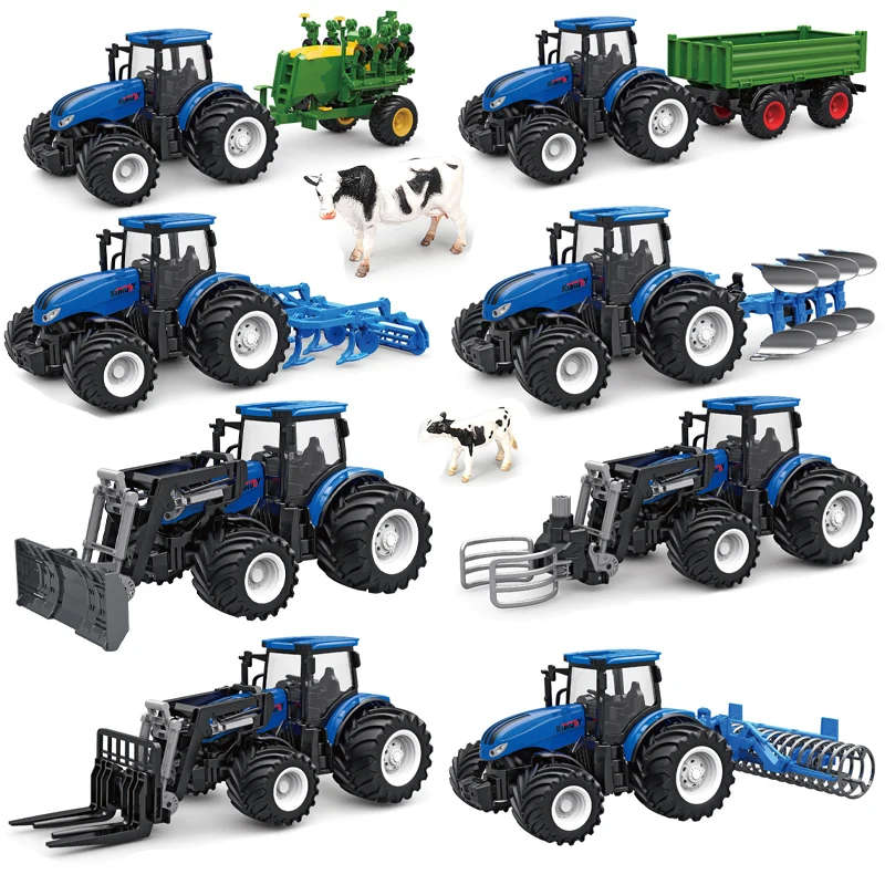 High horsepower electric 6CH remote control tractor toy 2.4G RC car ...