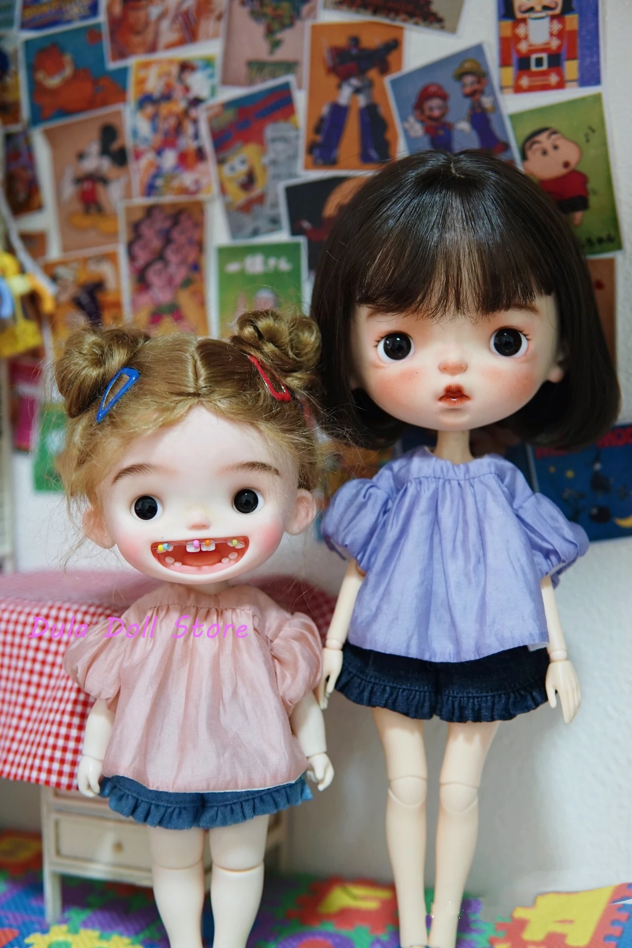 Dula-Doll-Clothes-Dress-Puff-sleeves-and-lace-pants-Josh-Blythe-ob24 ...