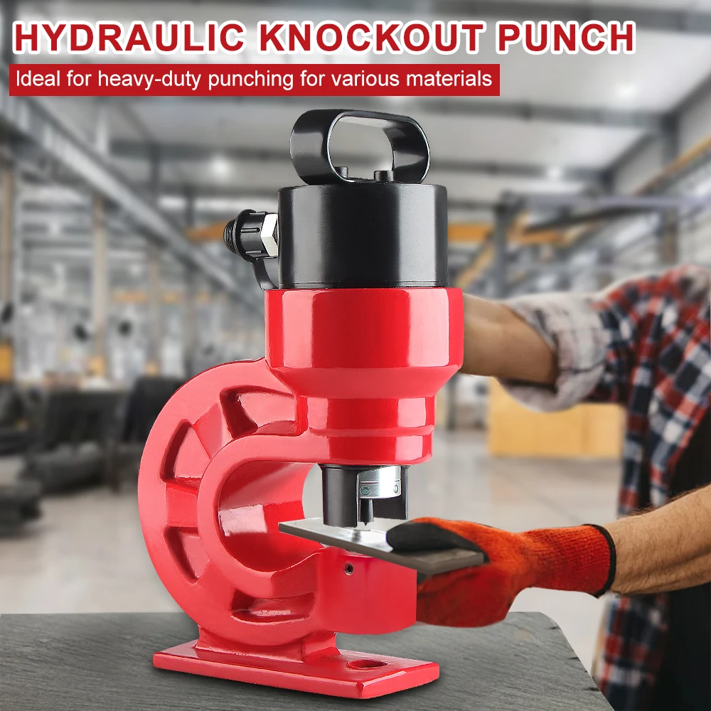 DOOROOM-CH-60-Hydraulic-Knockout-Punch-Tool-31Ton-Hole-Digger-Force ...